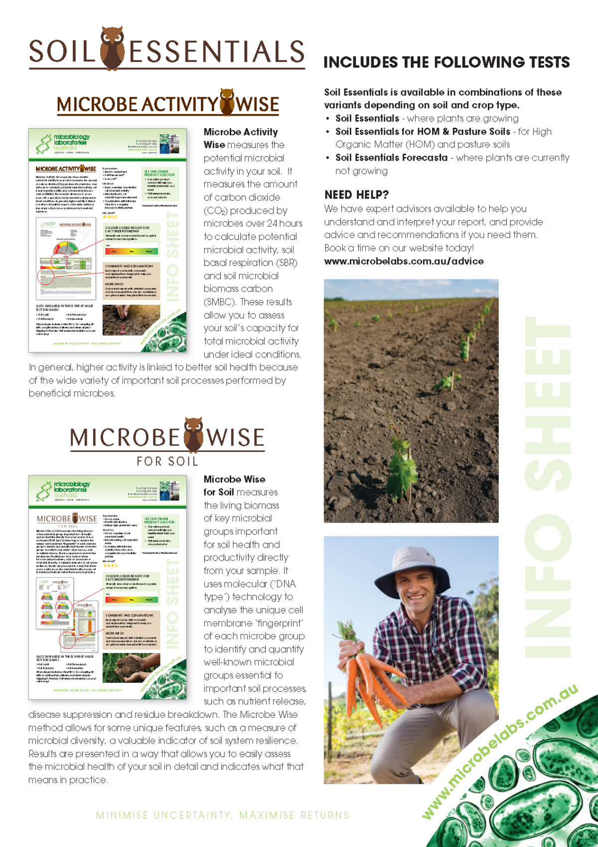 Soil Essentials - with Sampling Kit - Microbiology Laboratories Australia